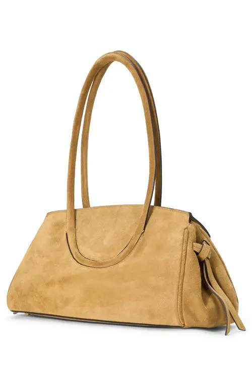 Staud Maude Suede Shoulder Bag - Hazel