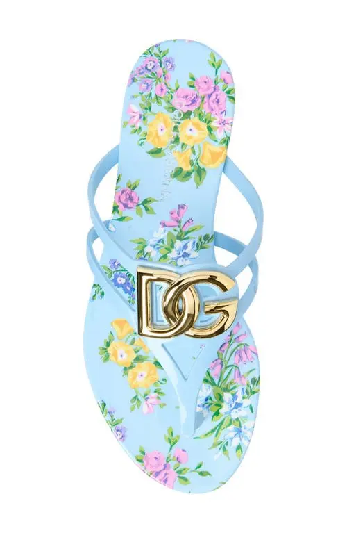 Dolce & Gabbana Logo Flip Flop