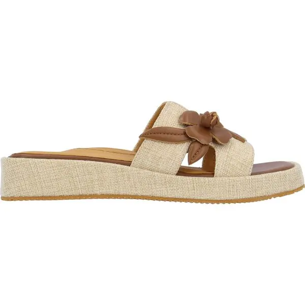 L'AMOUR DES PIEDS Aldara Slide Sandal - Natural