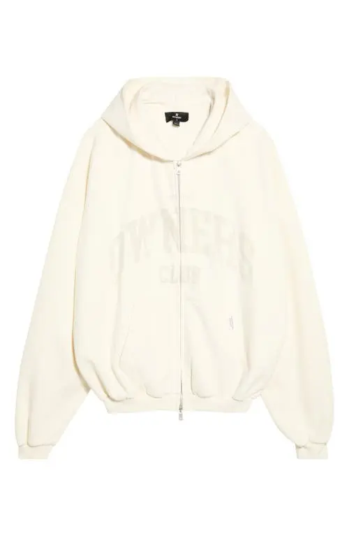 REPRESENT Owners Club Zip Hoodie - Chalk