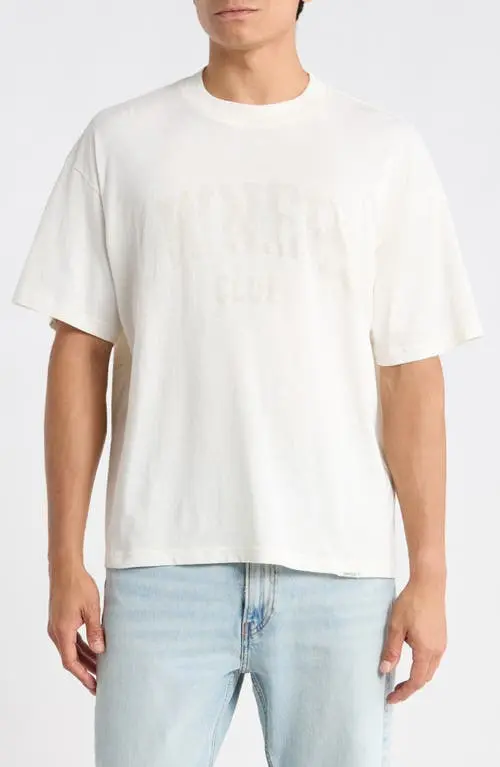 REPRESENT Owners' Club Cotton Logo Graphic T-shirt - Chalk
