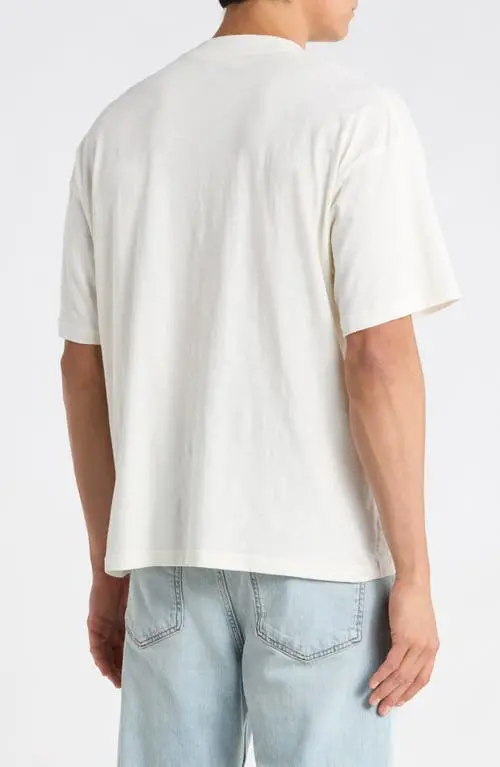 REPRESENT Owners' Club Cotton Logo Graphic T-shirt - Chalk