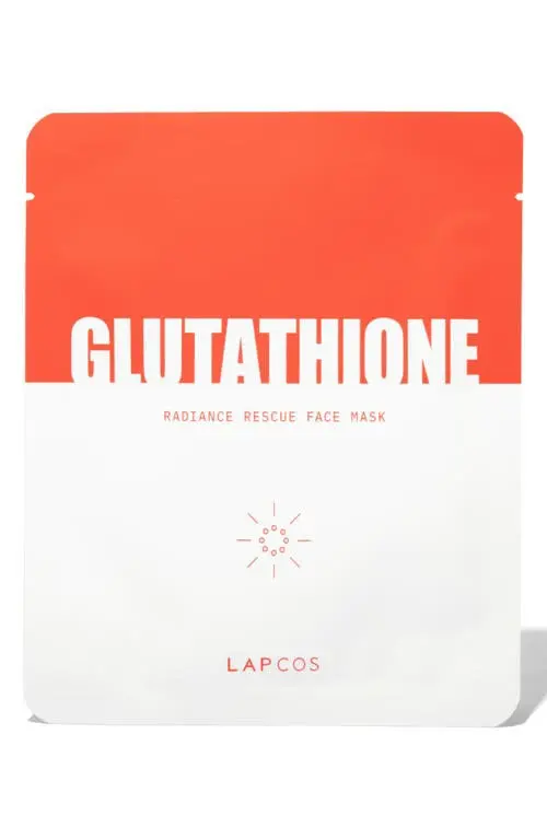 LAPCOS Glutathione Radiance Rescue Sheet Mask - Red