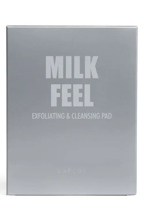 LAPCOS Milk Feel Exfoliating & Cleansing Pads - White