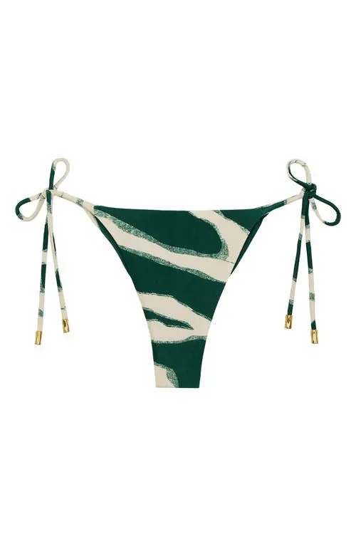 VIX PAULA HERMANNY Enigma Stripe Side Tie Bikini Bottoms