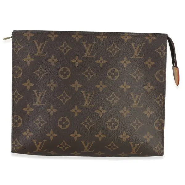 LOUIS VUITTON Monogram Canvas Toiletry Pouch 26 - Brown