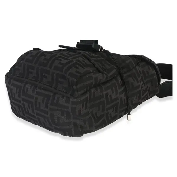 Fendi Zucca Canvas Ness Crossbody Bag