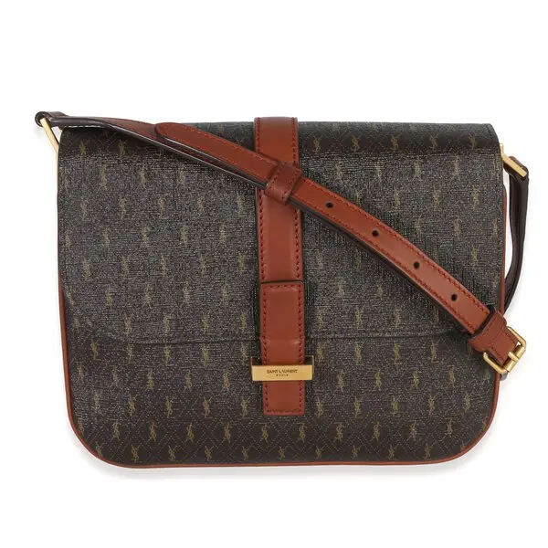 Saint Laurent Canvas Le Monogramme Sac Besace Shoulder Bag