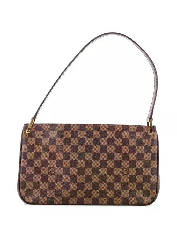 LOUIS VUITTON Aubagne Damier Shoulder Bag - Brown