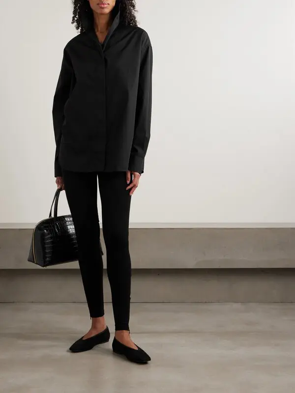 TOTEME Oversized Cotton-poplin Shirt