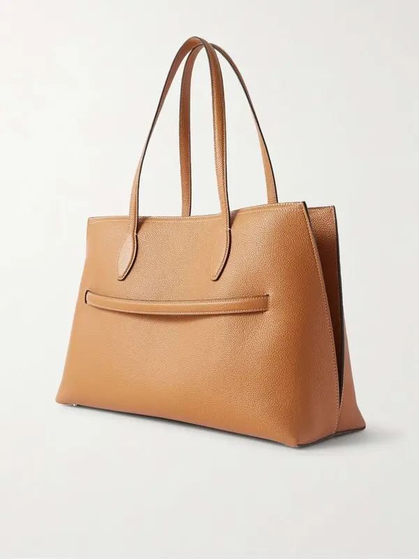 TOTEME Lounge Large Textured-leather Tote