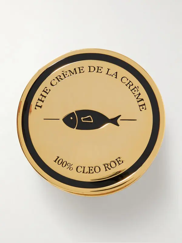Staud Caviar Enamel -tone Clutch