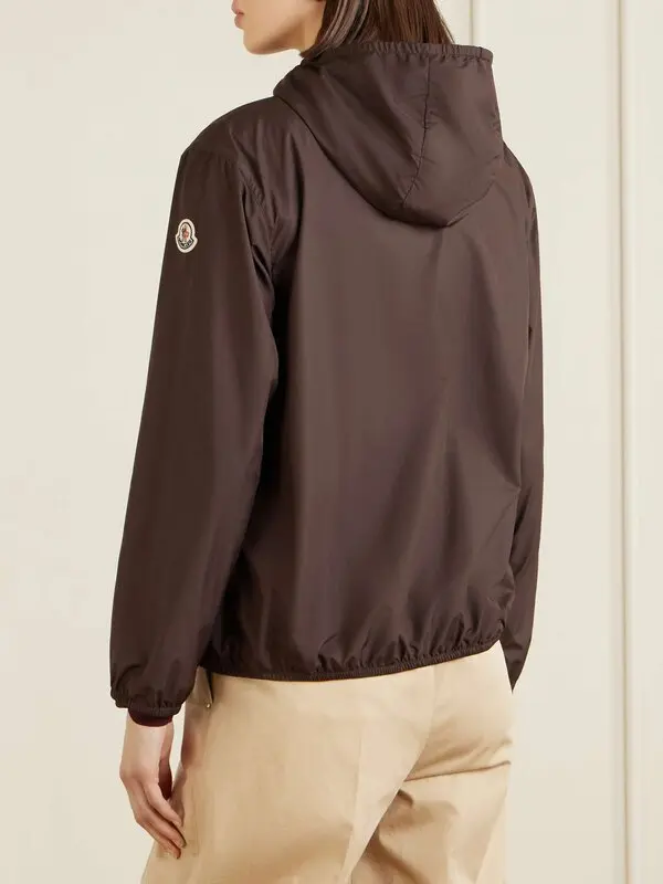 Moncler Fegeos Logo-appliquéd Hooded Shell Jacket