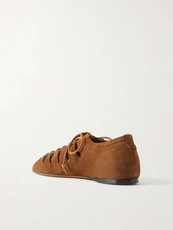 Isabel Marant Cutout Suede Sneakers
