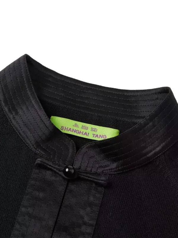 Shanghai Tang High-neck Cardigan
