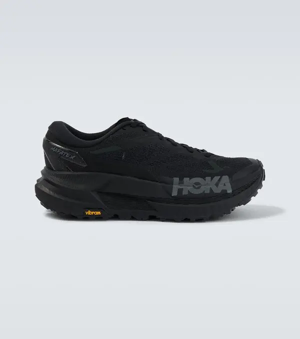 Hoka One One Mafate X Trail Running Shoes - Black