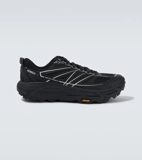 Hoka One One Mafate Speed 2 Running Shoes - Black