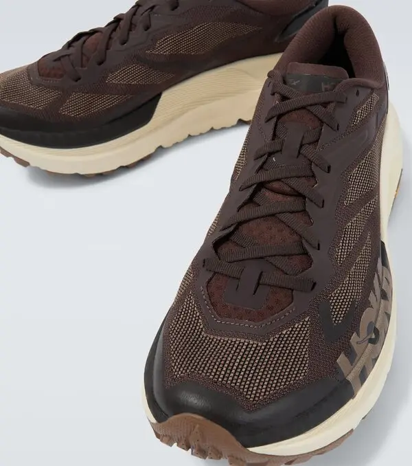 Hoka One One Mafate X Trail Running Sneakers - Brown