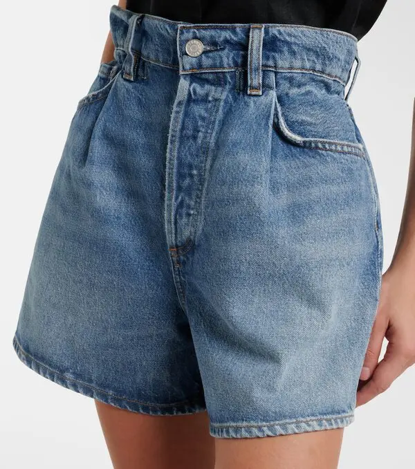 AGOLDE Lyonne Denim Shorts