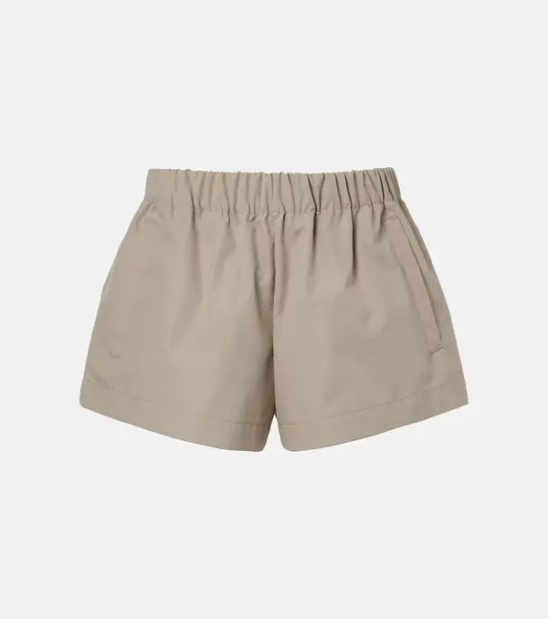 Wardrobe.NYC Clean Cotton-blend Shorts - Beige