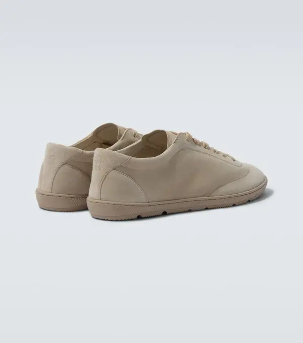 Brunello Cucinelli Suede Lace-up Sneakers