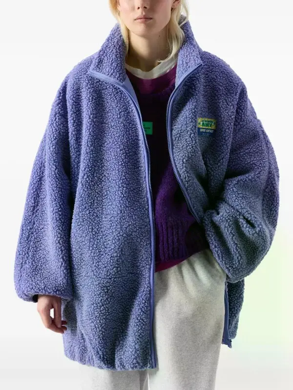 American Vintage Hoktown Long-sleeve Coat - Purple