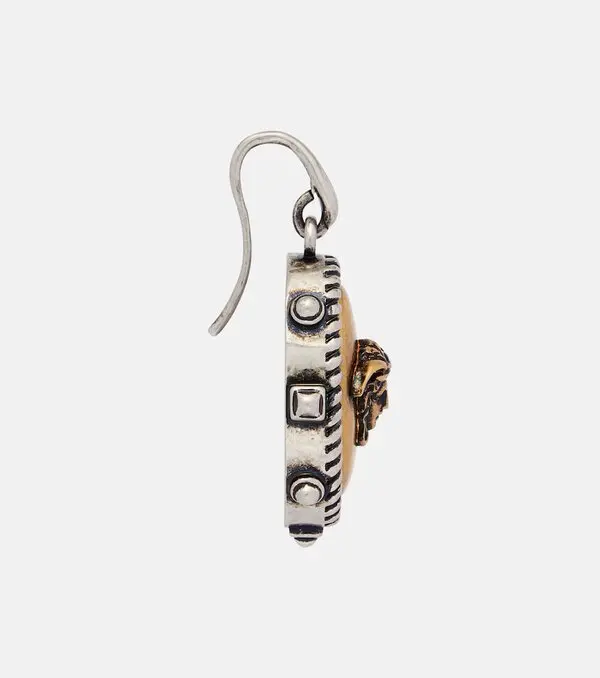 Versace Tivoli Medusa Earrings - Brown