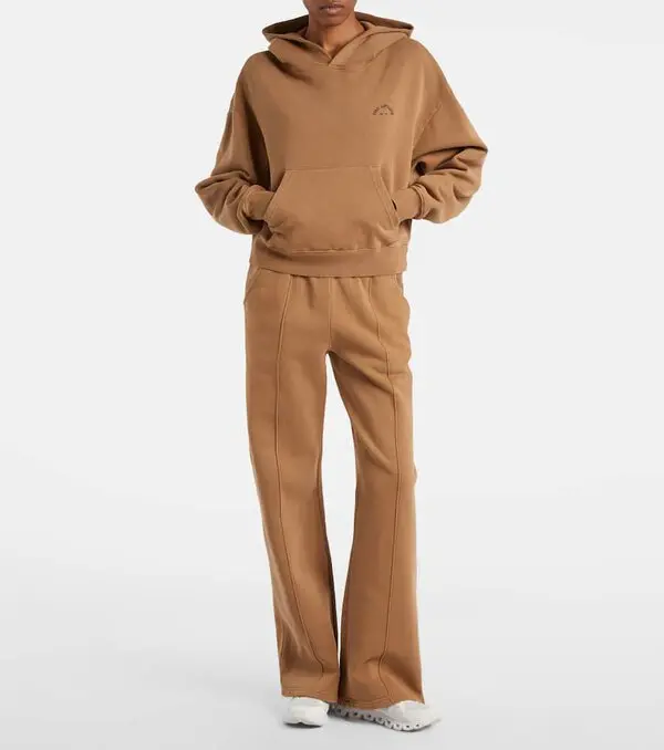 The Upside Kalo Willow Cotton Fleece Sweatpants - Brown