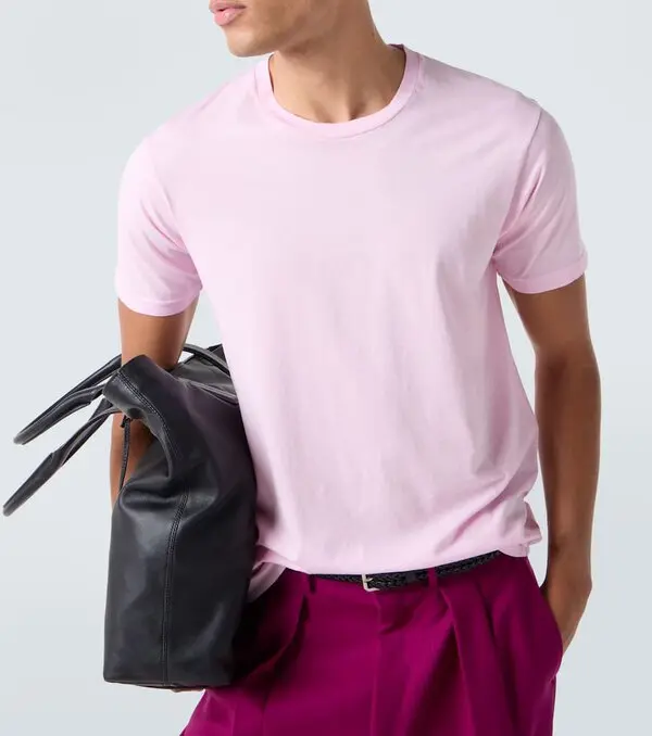 TOM FORD Cotton And Silk Jersey T-shirt