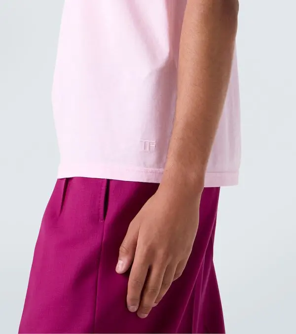 TOM FORD Cotton And Silk Jersey T-shirt