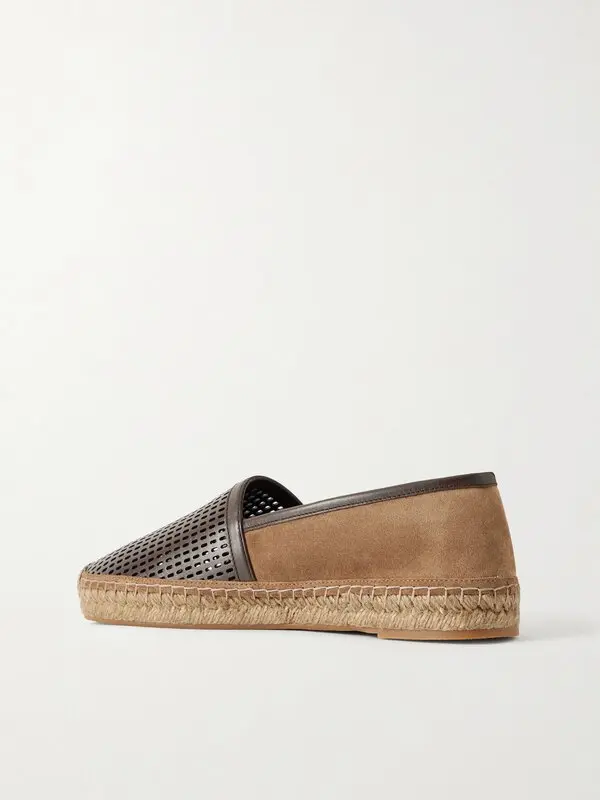 Brunello Cucinelli Bead-embellished Espadrilles