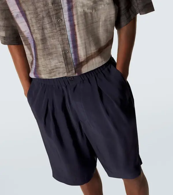 Giorgio Armani Natté Bermuda Shorts