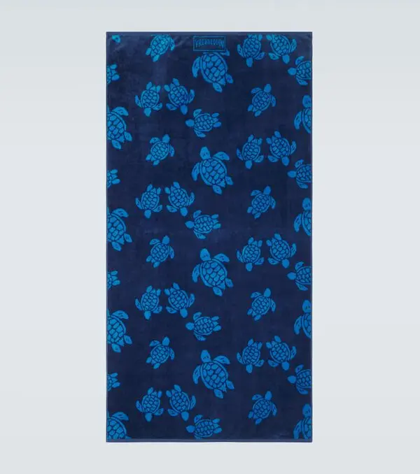 Vilebrequin Cotton Terry Jacquard Beach Towel