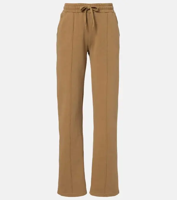 The Upside Kalo Willow Cotton Fleece Sweatpants - Brown