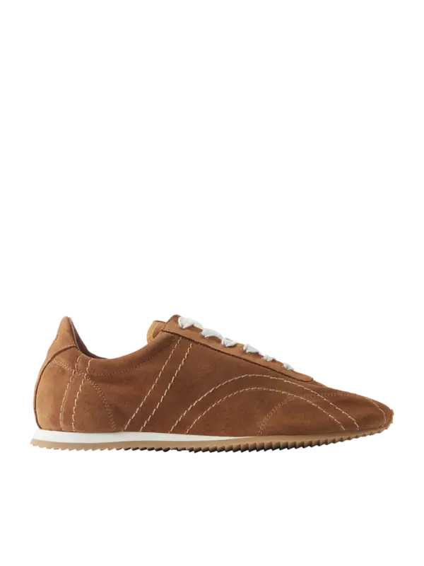 TOTEME Flex Suede Sneakers