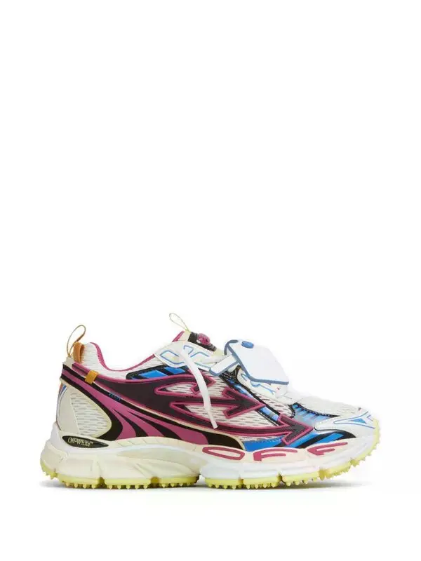 Off-White Logo Tag Sneakers - Neutrals