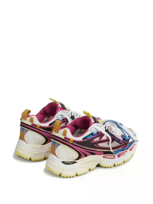 Off-White Logo Tag Sneakers - Neutrals