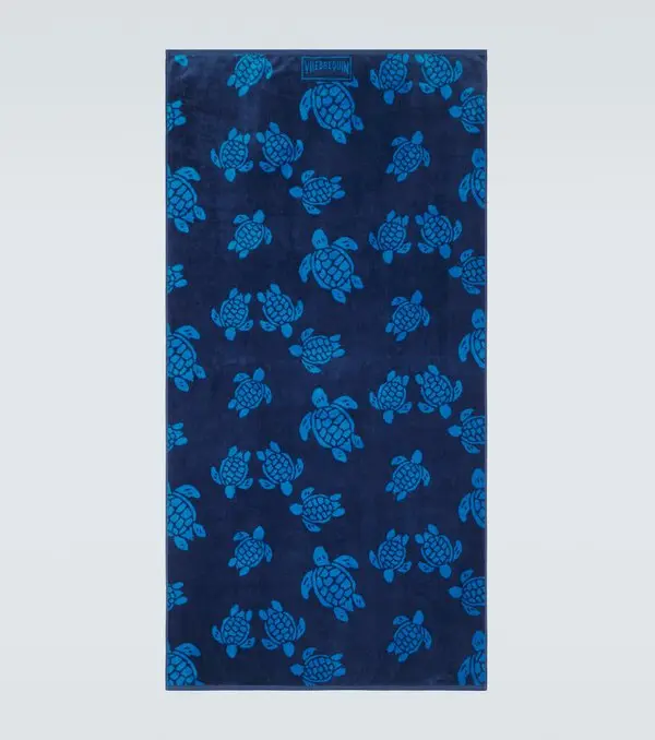 Vilebrequin Cotton Terry Jacquard Beach Towel