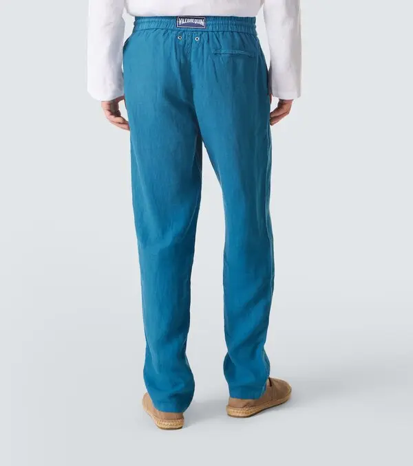 Vilebrequin Linen Tapered Trousers