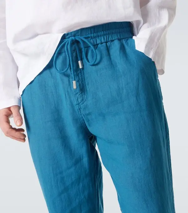 Vilebrequin Linen Tapered Trousers