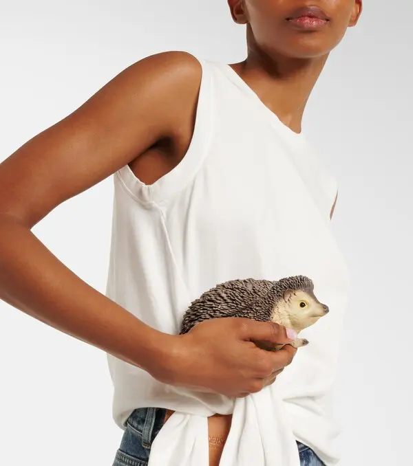 JW Anderson Hedgehog Clutch - Brown