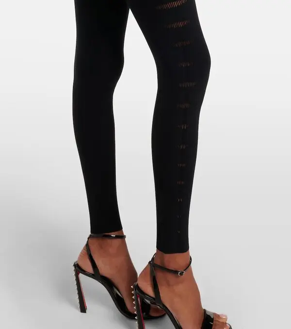 Wolford Slash Cutout Strapless Jersey Catsuit - Black