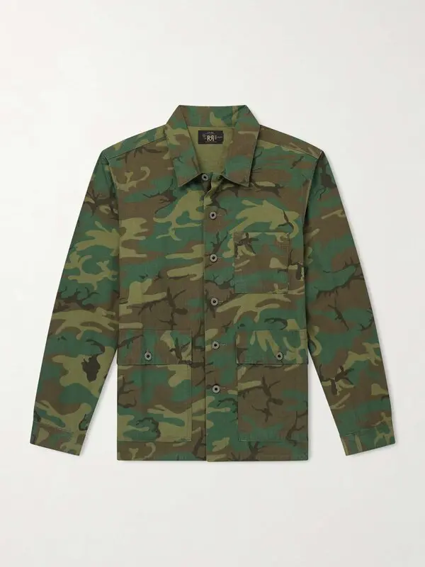 Ralph Lauren Camouflage-print Cotton-ripstop Overshirt
