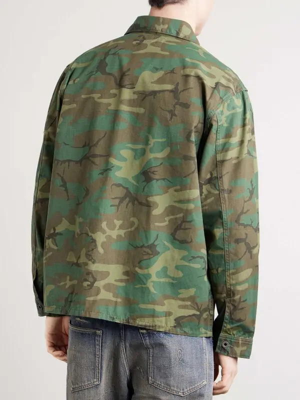 Ralph Lauren Camouflage-print Cotton-ripstop Overshirt