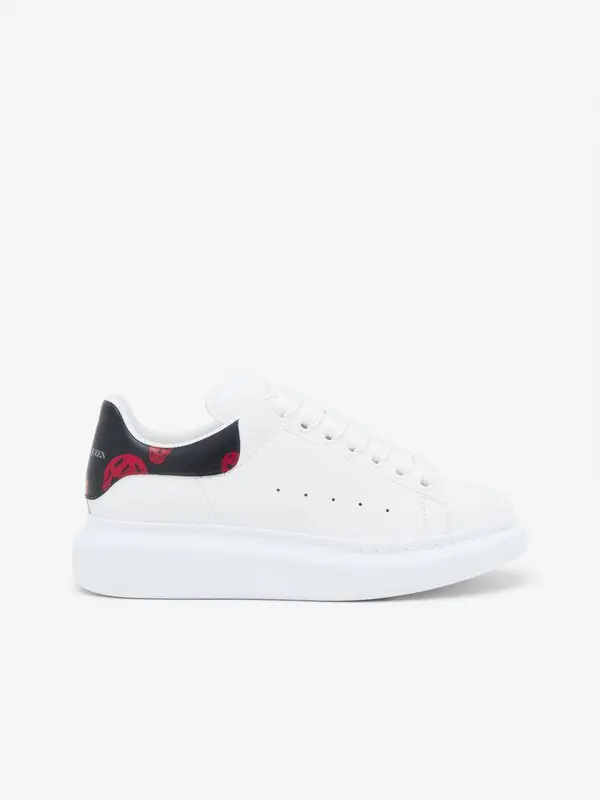 Alexander McQueen Oversized Sneaker - White/red