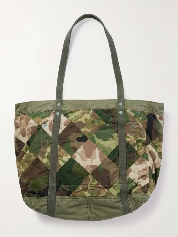 Ralph Lauren Patchwork Camouflage-print Cotton Tote Bag