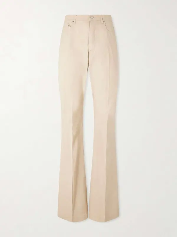 Rick Owens Bolan Bootcut Organic Cotton-blend Trousers