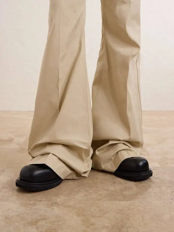 Rick Owens Bolan Bootcut Organic Cotton-blend Trousers
