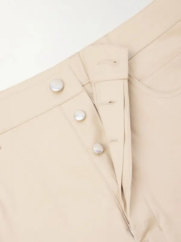 Rick Owens Bolan Bootcut Organic Cotton-blend Trousers - Neutrals