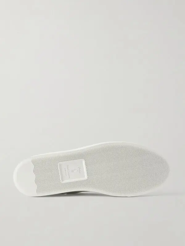 Polo Ralph Lauren Jermain Leather Sneakers - White